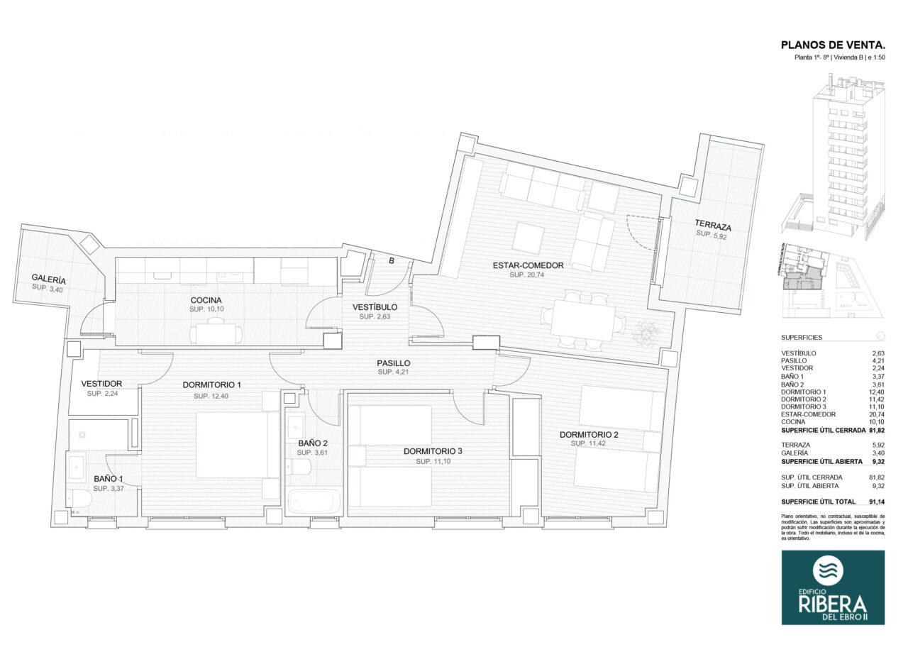 Planos | Edificio Ribera del Ebro 2